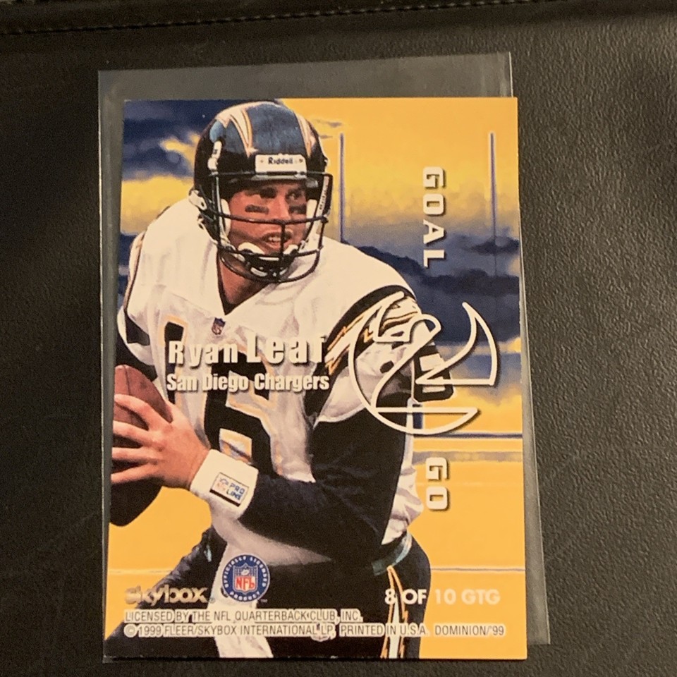 Peyton Manning & Ryan Leaf 1999 SkyBox Dominion Goal 2 Go #8 GTG | eBay