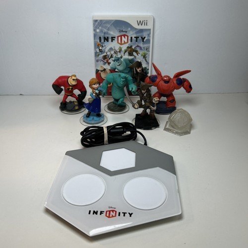 Disney Infinity Nintendo Wii Lot of 5 Figures Portal Base & Game ...