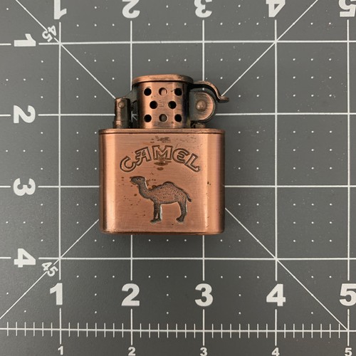 Vintage Camel Cigarettes Lighter Brass Joe Fluid Trench 90’s Promo ...
