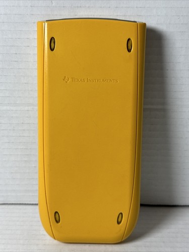 Texas Instruments TI-84 Plus Silver Edition Yellow School Calculator ...