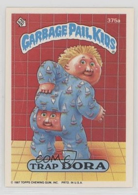 1987 Topps Garbage Pail Kids Series 9 Trap Dora (two star back) #375a ...