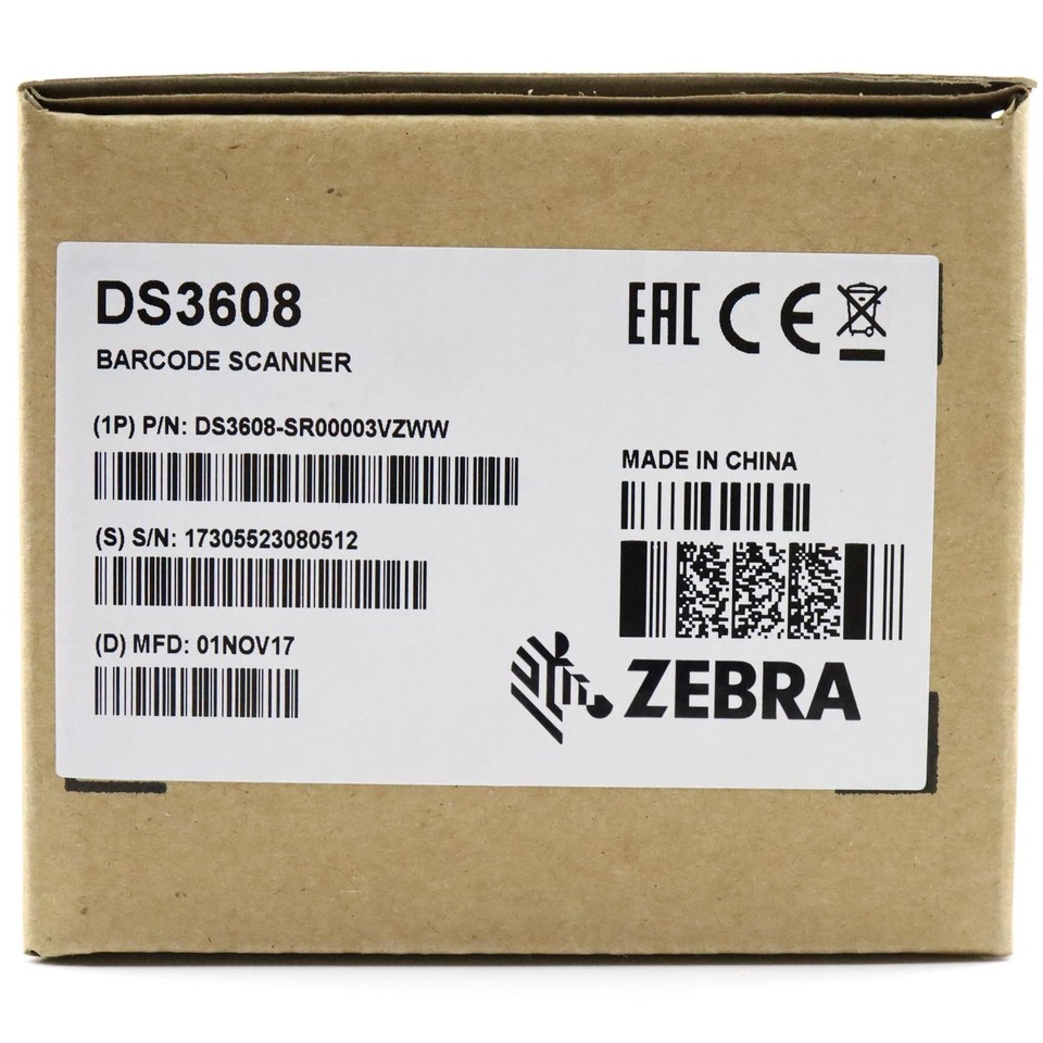 Zebra Barcodescanner DS3608 OVP | eBay