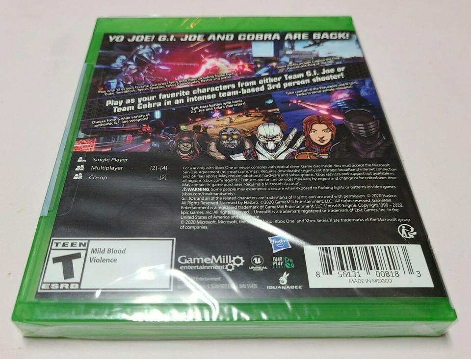 G.I. Joe: Operation Blackout - Microsoft Xbox One New | eBay