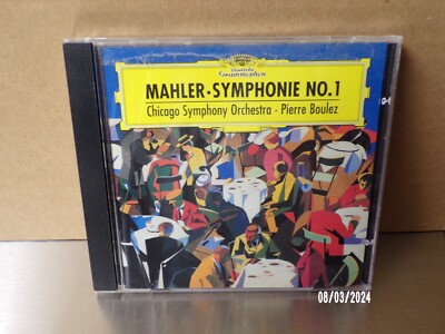 Mahler: Symphony No. 1 Gustav Mahler, Pierre Boulez, Chicago Symphony ...