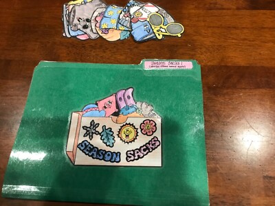 Season Sacks! Seasonal objects science grades k-2 file folder game | eBay