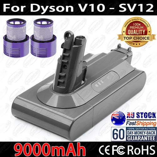 9000mAh For Dyson V10 Battery SV12 SV27 Cyclone Absolute Animal ...