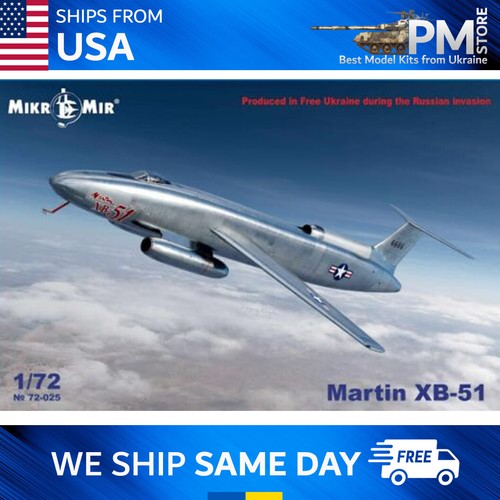 Mikro Mir 72-025 Martin XB-51 Plastic model kit 1/72 | eBay