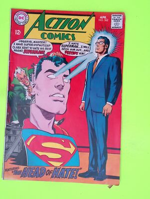 Action Comics #362 Vol. 1 1968 DC Comics Low Grade Comic Book K31-54 | eBay