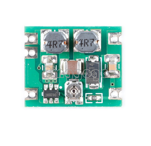 2PCS Mini Automatic Buck-Boost Regulator Module Input DC3V-15V Output ...
