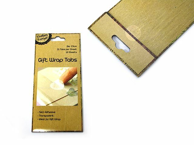210 Pcs Gift wrap tabs clear self adhesive Sticky Dots circles for ...