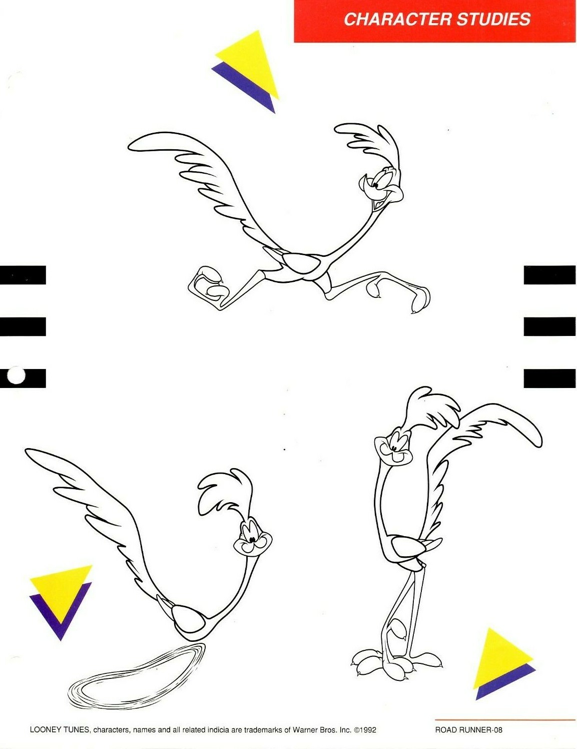 Looney Tunes Warner Bros 1992 Character ROAD | Grelly UK