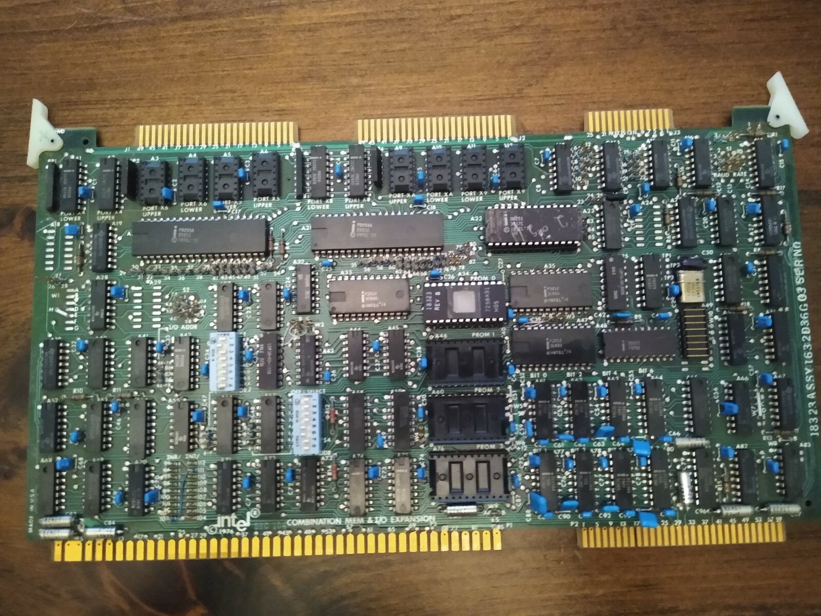 Vintage Intel Computer Board for Scrap Gold Recovery Collector 1976 | eBay