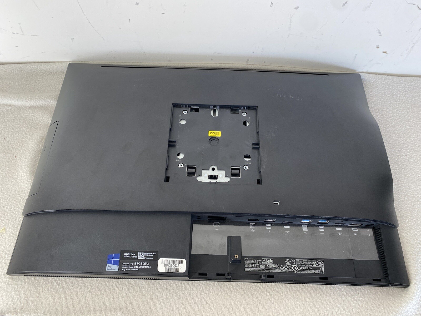 Dell OptiPlex 7440 AiO 23.8" Intel i5-6500 3.2GHz 8GB 256GB SSD WIN 11P ...