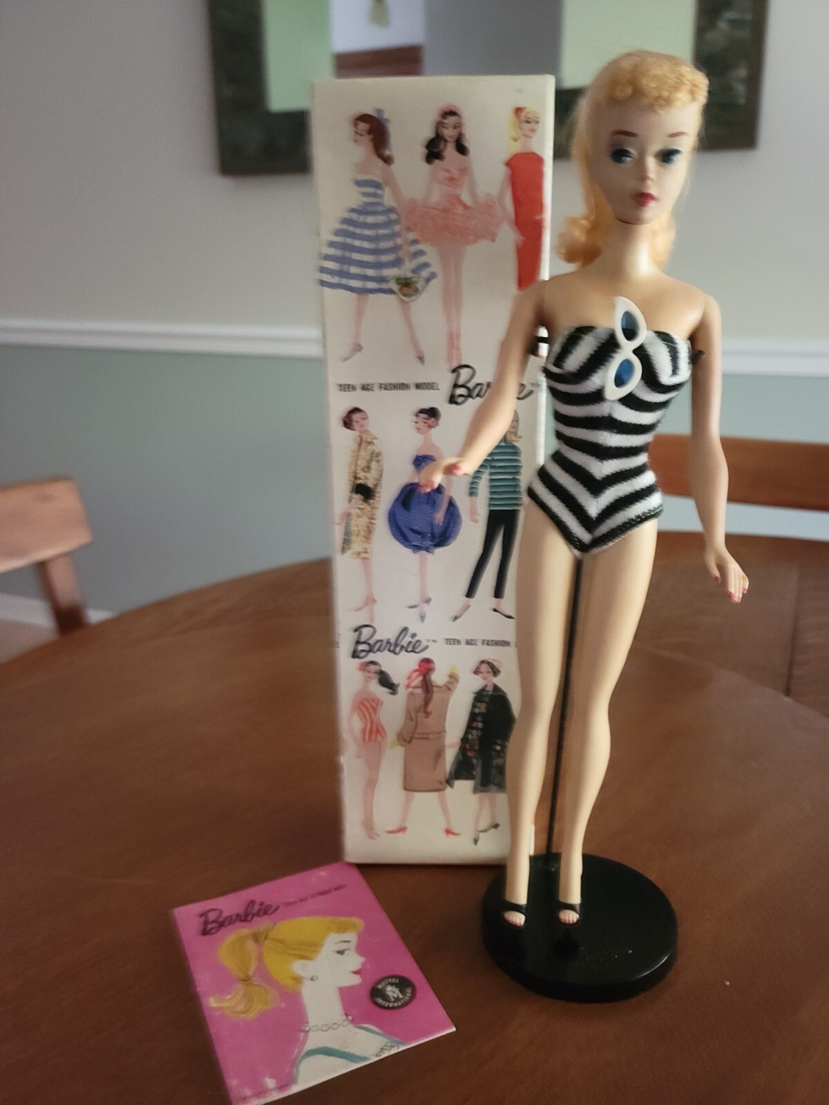 original vintage barbie doll 1959 with box, outfits, accessories | eBay