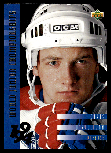 1993-94 Upper Deck Chris O'Sullivan #565 USA Rookie NHL Hockey Base Set ...