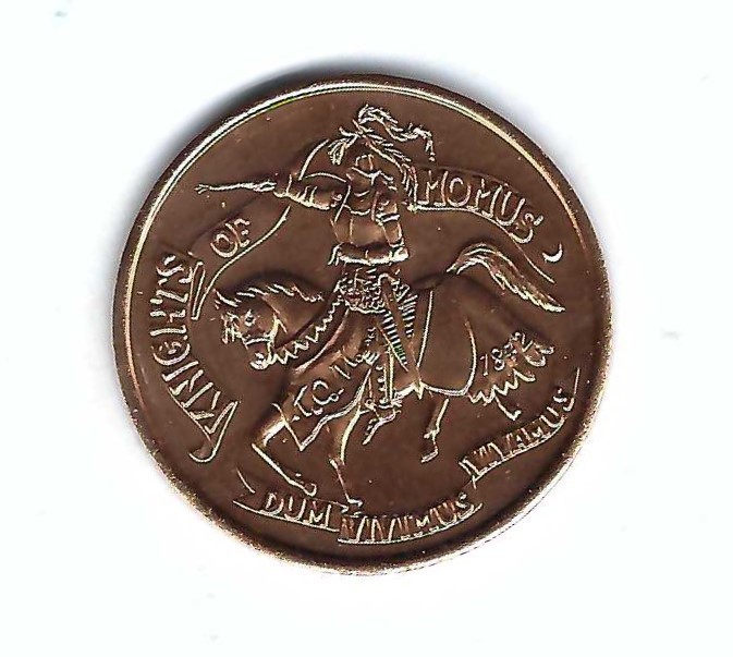 1968 CONFEDERATE STATES AMERICA CSA LOUISIANA UNDER 10 FLAGS COIN TOKEN ...