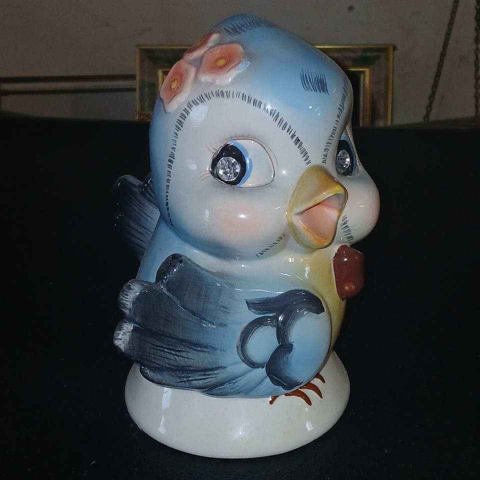 Vintage 1950s Lefton Miss Priss Kitty Coin Bank -Rare Excellent ...
