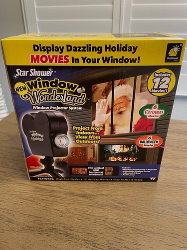 Star Shower Window Wonderland Projector New in Box Sealed | eBay