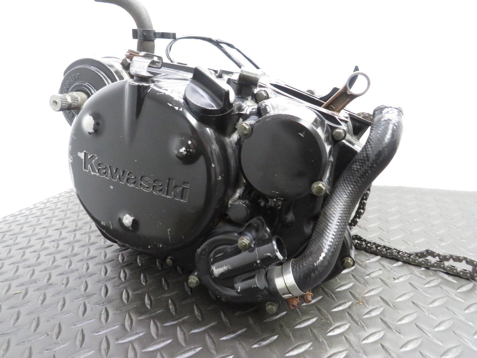 87-05 KLR 250 KL 250 KL 250D ENGINE MOTOR LOWER END BOTTOM END GOOD ...