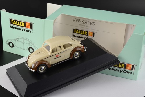 Volkswagen VW Käfer Beetle 1962 1:43 Faller Memory Cars 4359 scale ...