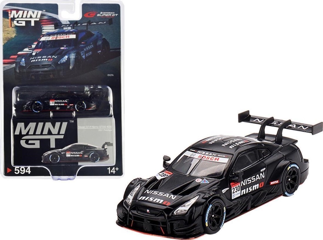 Mini GT 1:64 Super GT Nissan GT-R Nismo GT500 2021 Prototype MGT00594 ...