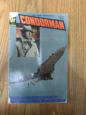 Vintage Walt Disney Whitman Comics Movie Comic Book Condorman Origin No ...
