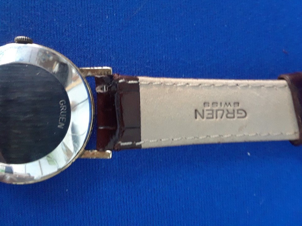 Vintage Gruen Precision James Bond 007 Men Watch 510 17jewels Windup ...