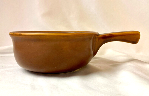 CAC China Stoneware French Onion Soup Bowl w/Handle Ceramic Crock Chili ...