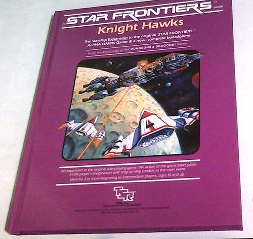 Star Frontiers Knight Hawks role-playing game TSR Hardcover book ...