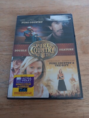 Pure Country / Pure Country 2 (DVD, 2012) Double Feature Disc George ...