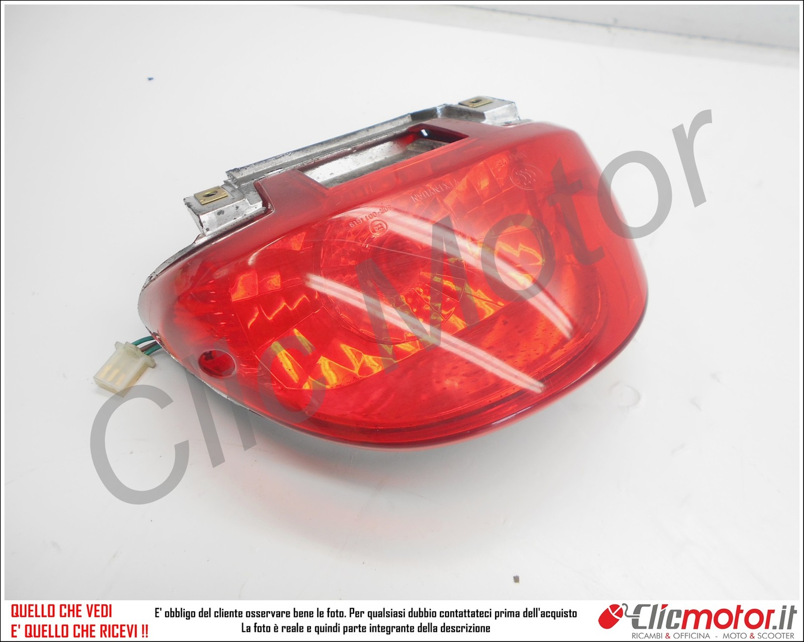 Tail Light Taillight Original for Sym XS 125 Year 2007-2010 | eBay