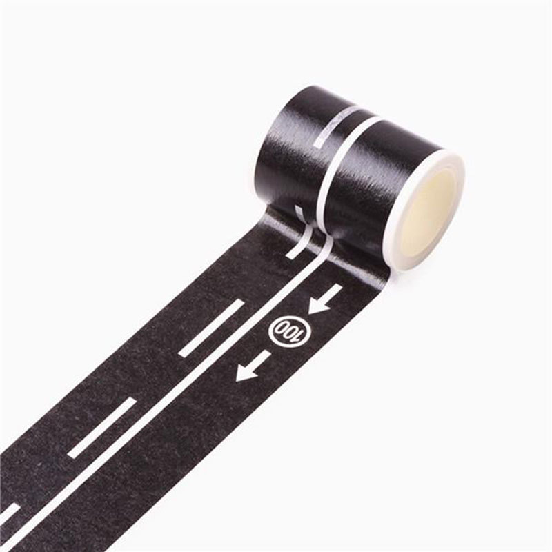 Road Train Tape Sticker Car Railway Toy Kids Traffic Funny Play Tape ...
