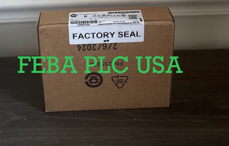 New Allen Bradley 1756-L84E/B GuardLogix 5580 PLC Surplus SEALED *US ...