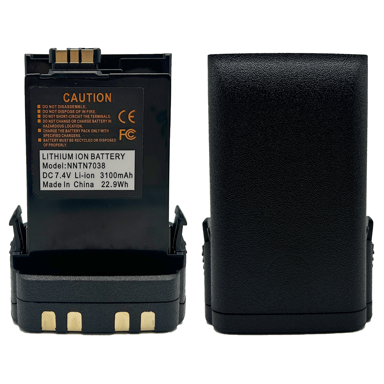 2* 3100mAh Li-ion Battery fits APX6000 APX7000 APX8000 SRX2200 Radio ...