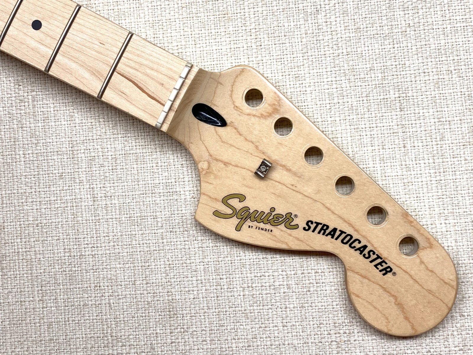 Fender Squier Strat 70's Style LARGE HEADSTOCK Neck Maple Fingerboard ...