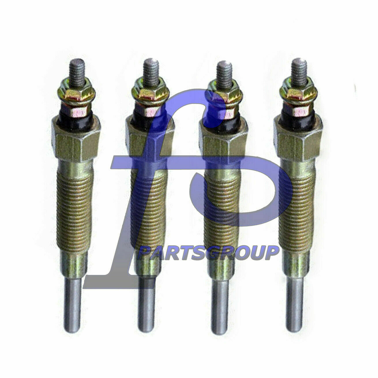 4X Glow Plug Fits for 4M40 Mitsubishi Motor 24V Sumitomo SH60 Excavator ...
