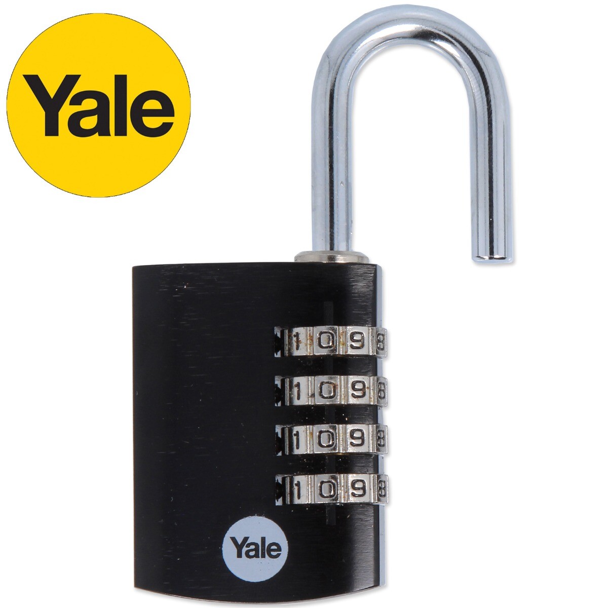 YALE COMBINATION PADLOCK 4 Digit School Gym Toolbox Locker Dial Code ...