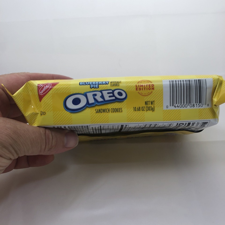 Blueberry Pie Oreos Oreo Limited Edition - Factory Sealed - Free ...