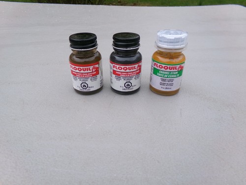 Floquil Railroad Model Enamel Paint Stain New Old Stock Lot of 3 | eBay