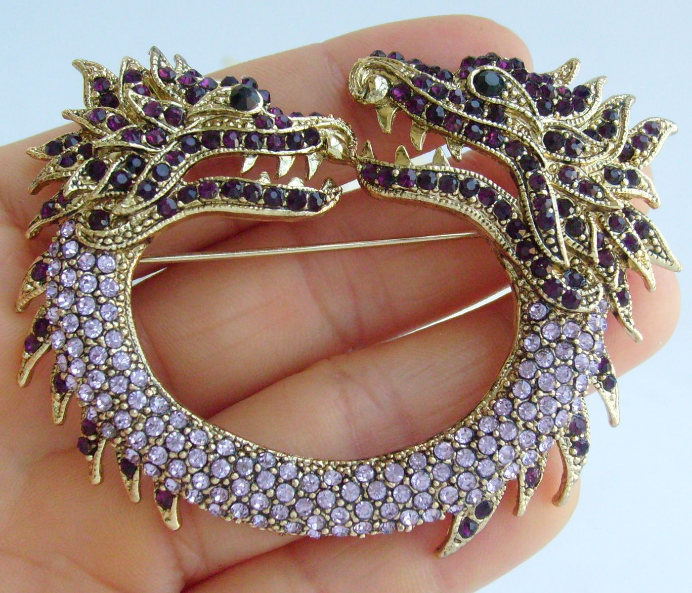 Unique Austrian Crystal Chinese Dragon Keychain Pendant 05007 | eBay