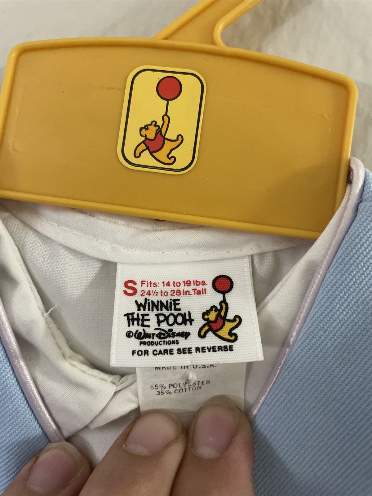 Vintage 70s Walt Disneys Winnie The Pooh Baby Boys Po… - Gem