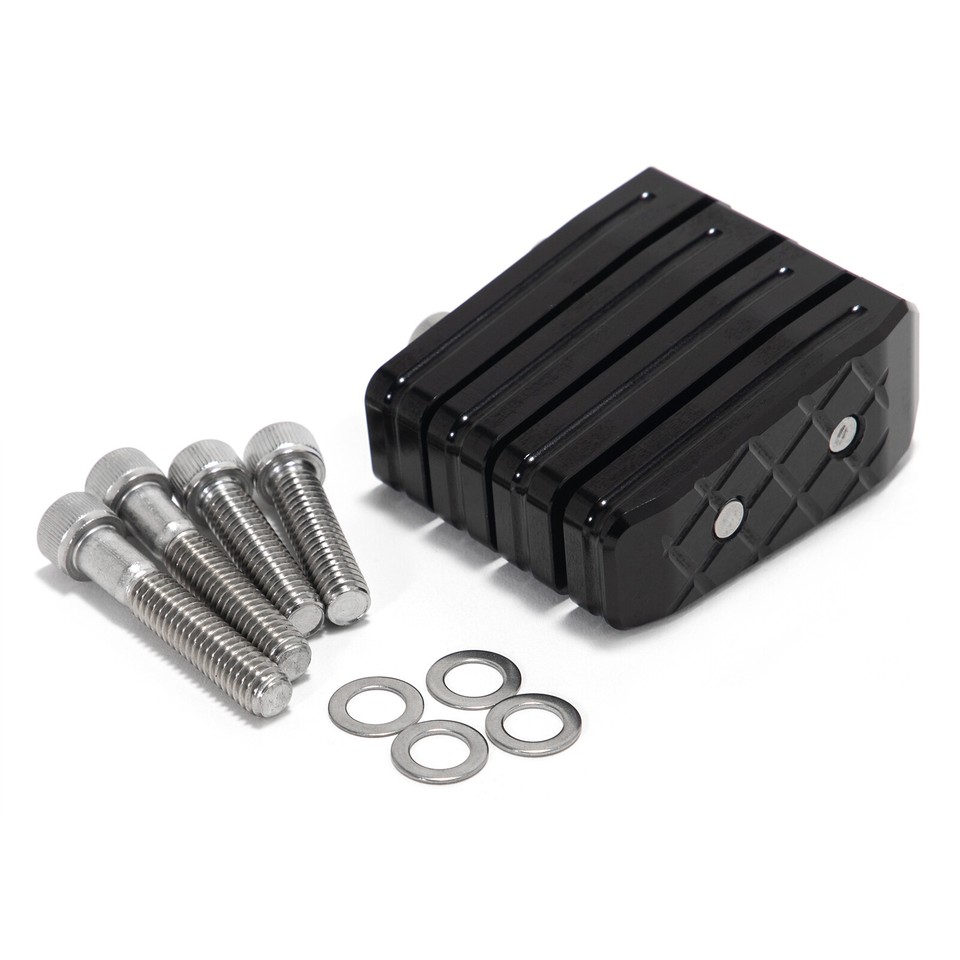 CNC 1" 1.5" 2" Side Stand Kickstand Lift Block for Harley Softail ...