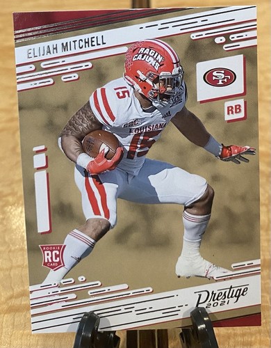 Elijah Mitchell 2021 Panini Prestige Rookie Card RC #289 San Francisco 49ers | eBay