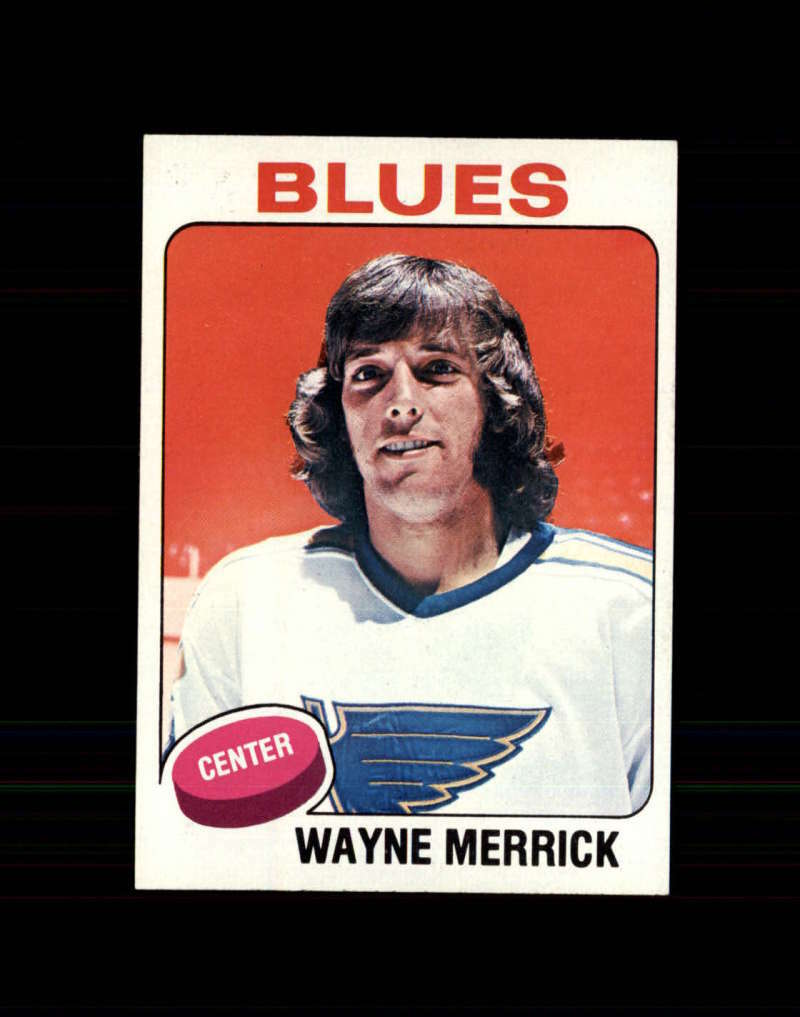 1975 Topps Hockey #228 Wayne Merrick STARX 9 MINT CS68095 | eBay