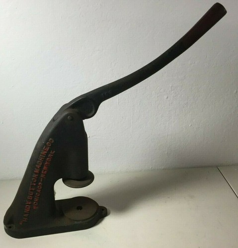 Handy Button Machine Junior No. 20 Vintage Cast Iron | eBay