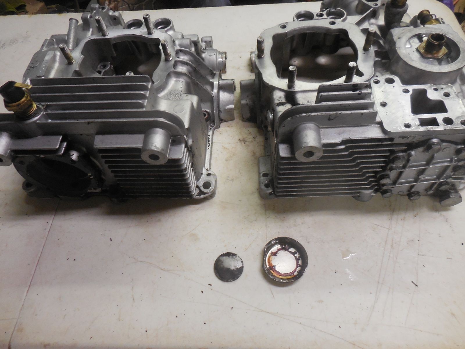 OMC 18hp Engine Block Cushman | eBay