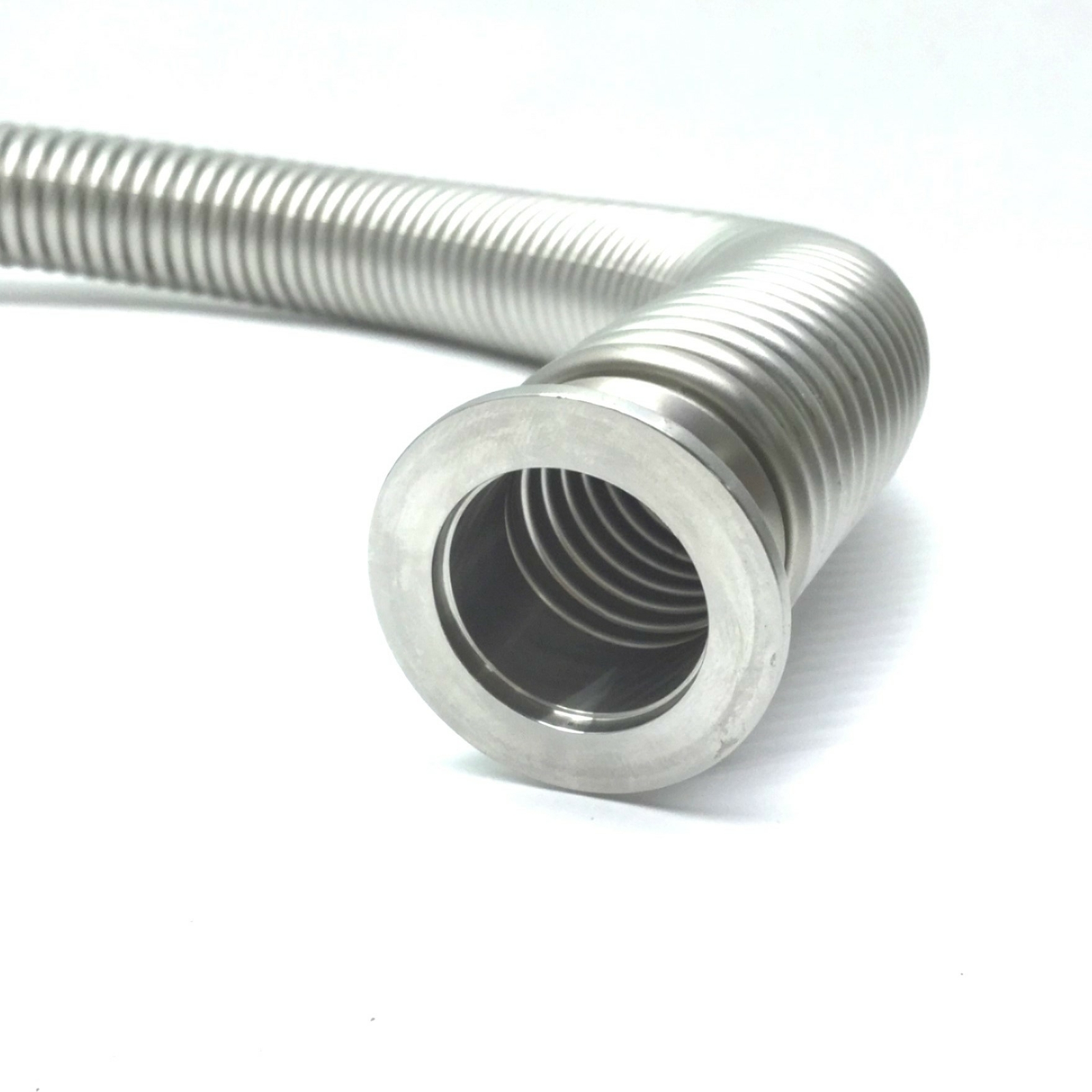 Convoluted Stainless Steel Vacuum Tubing, 36" length, 1" I.D., 1.36"O.D ...