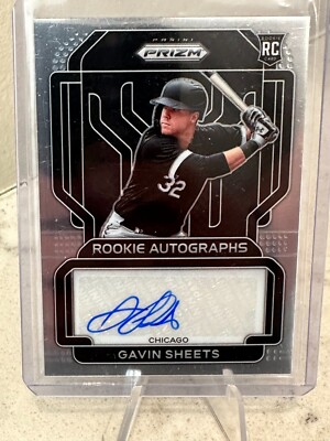 2022 Panini Prizm Gavin Sheets RC Chicago Rookie Autographs RA-GS | eBay