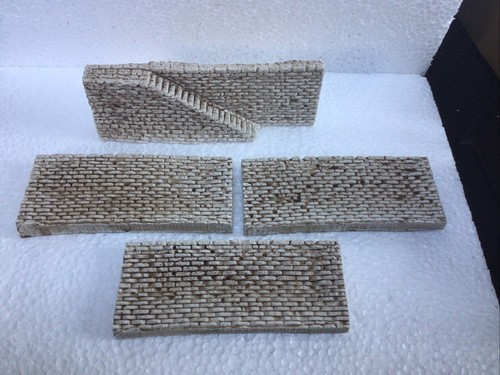 N scale HARBOUR WALL KIT (4 SECTIONS) Pre Painted BQR88QT | eBay UK