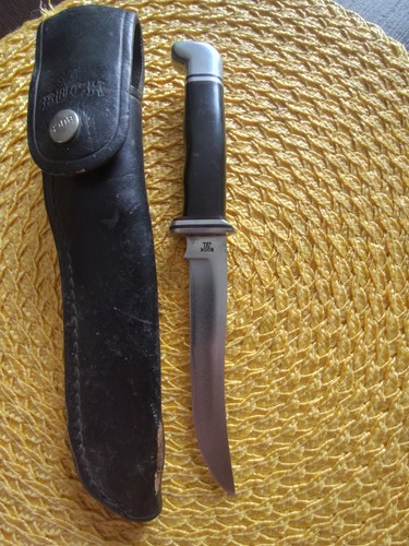 Buck 121 Fisherman/Guide Fixed Blade Knife Pre Date Code 1972-1986 w ...